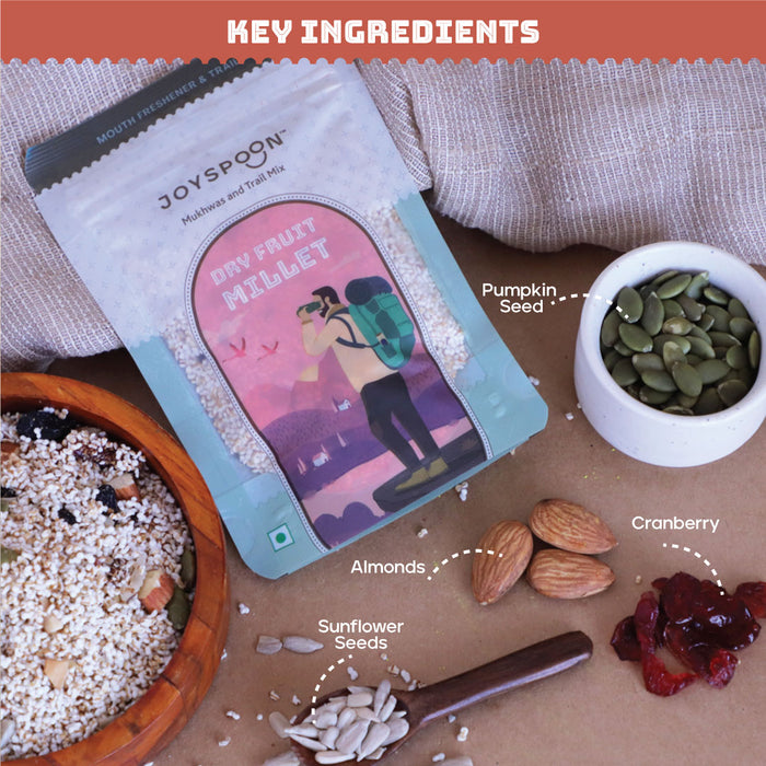 Joyspoon Dryfruit Millet Mukhwas 45 g - Buy Dry Fruit Mix Mouth Freshener