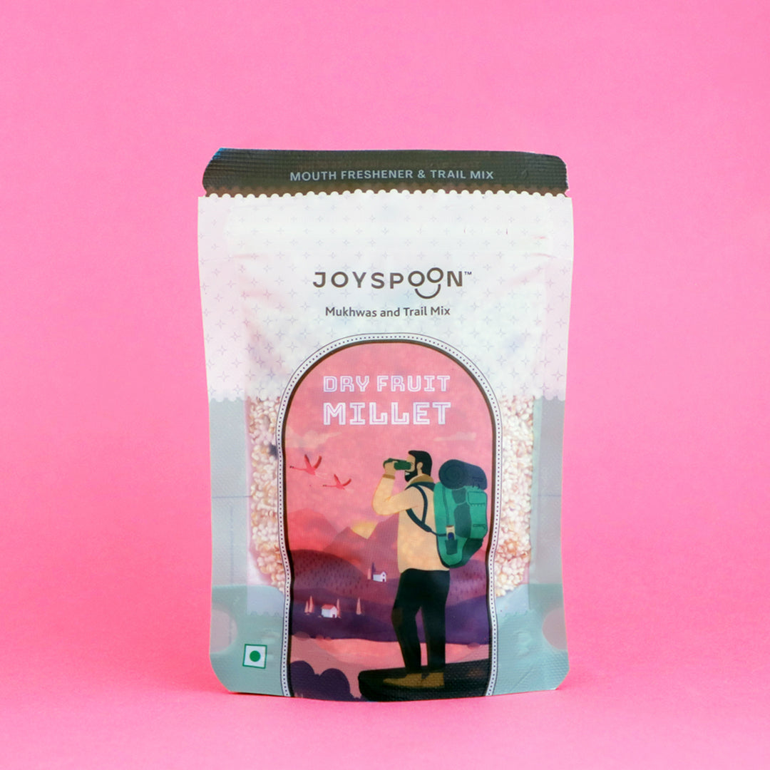 Joyspoon Dryfruit Millet Mukhwas 45 g - Buy Dry Fruit Mix Mouth Freshener
