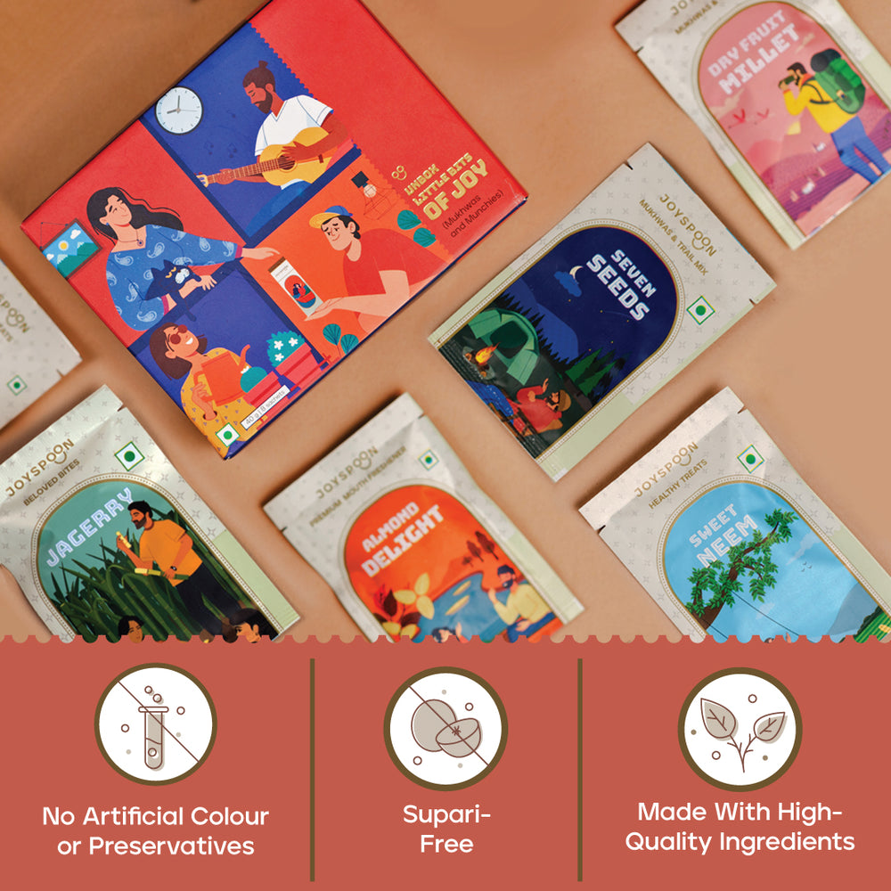 Mukhwas Sachets - Buy Joysoon Mouth Fresheners Sachet Box (8 pc)